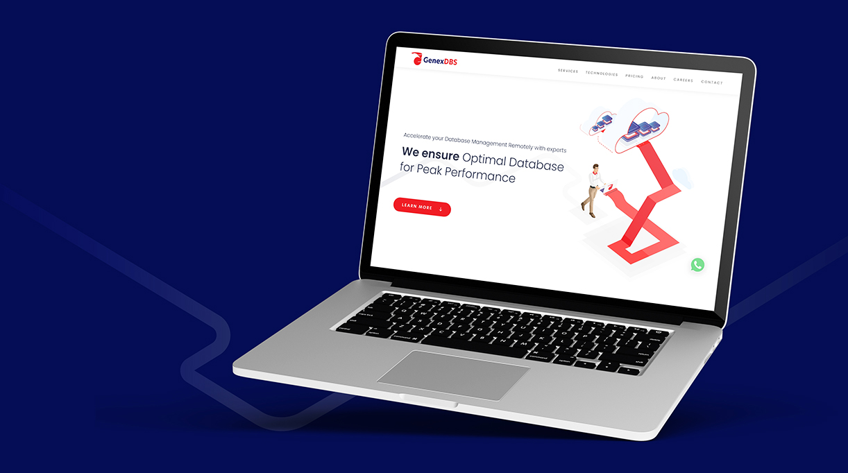 GenexDBS - Logo design case study by Exdera