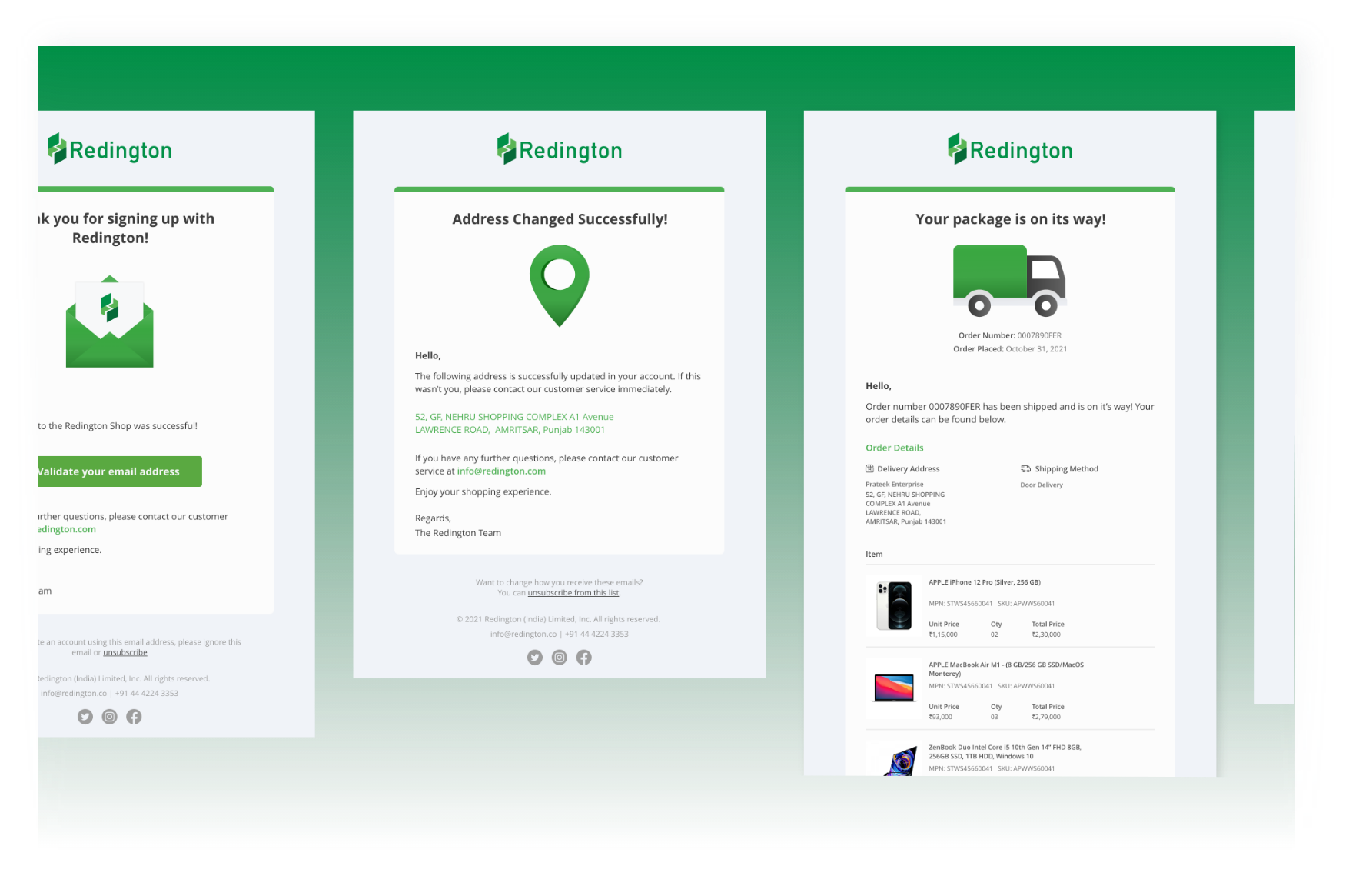 Redington - UX/UI Design Case Study by Exdera