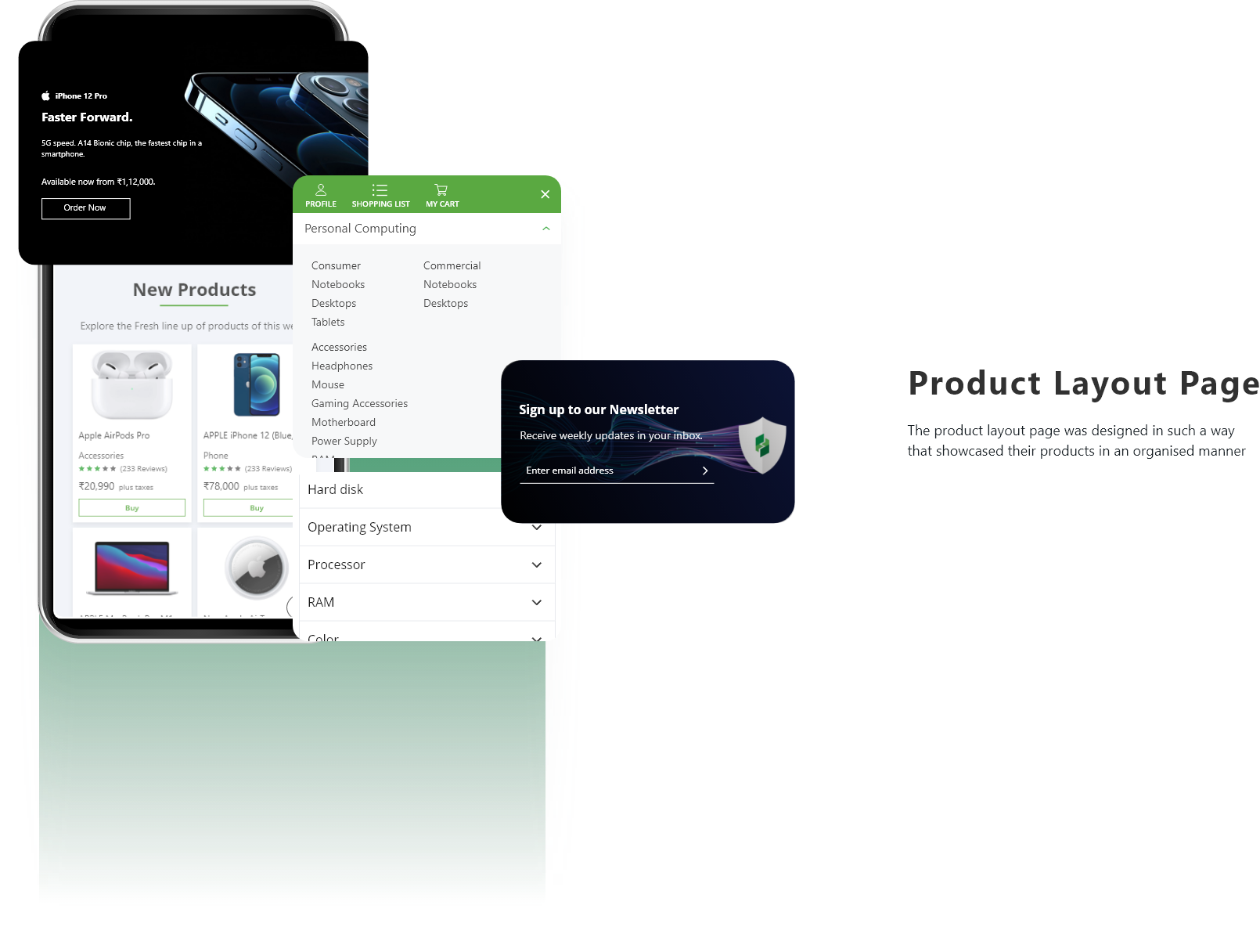 Redington - UX/UI Design Case Study by Exdera
